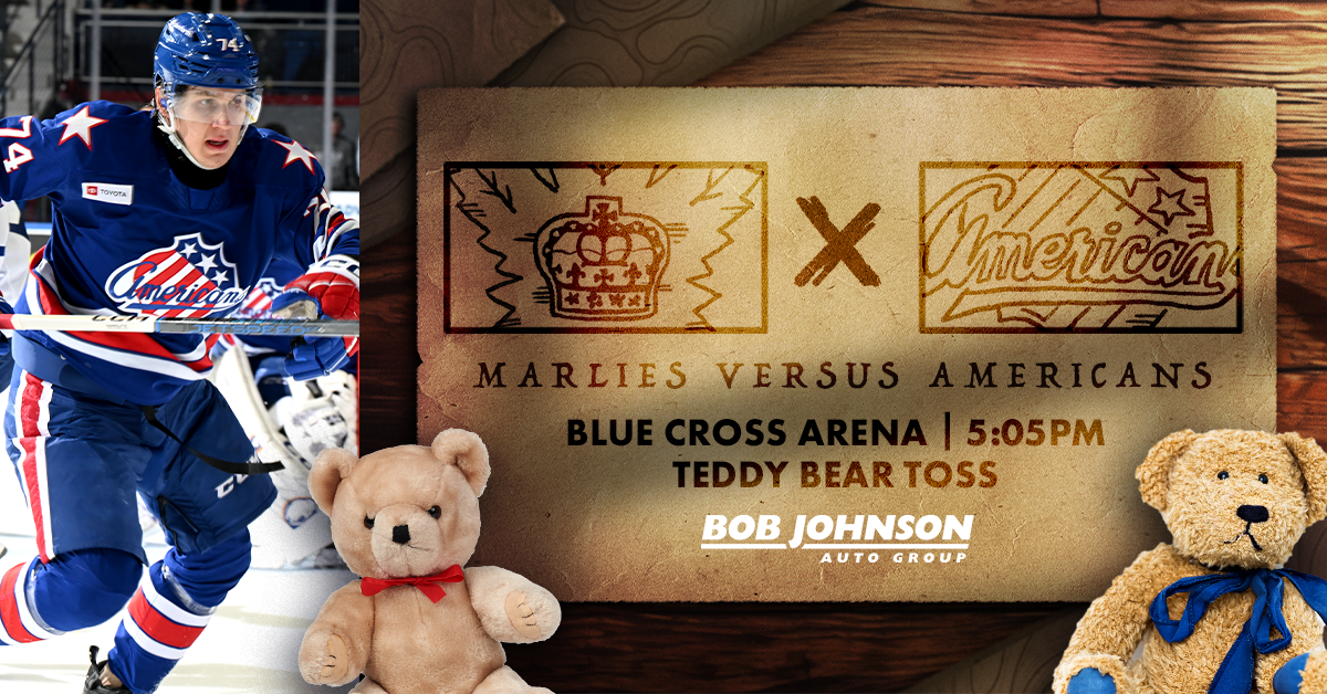 GAME PREVIEW: AMERKS HOST MARLIES ON TEDDY BEAR TOSS NIGHT | Rochester ...