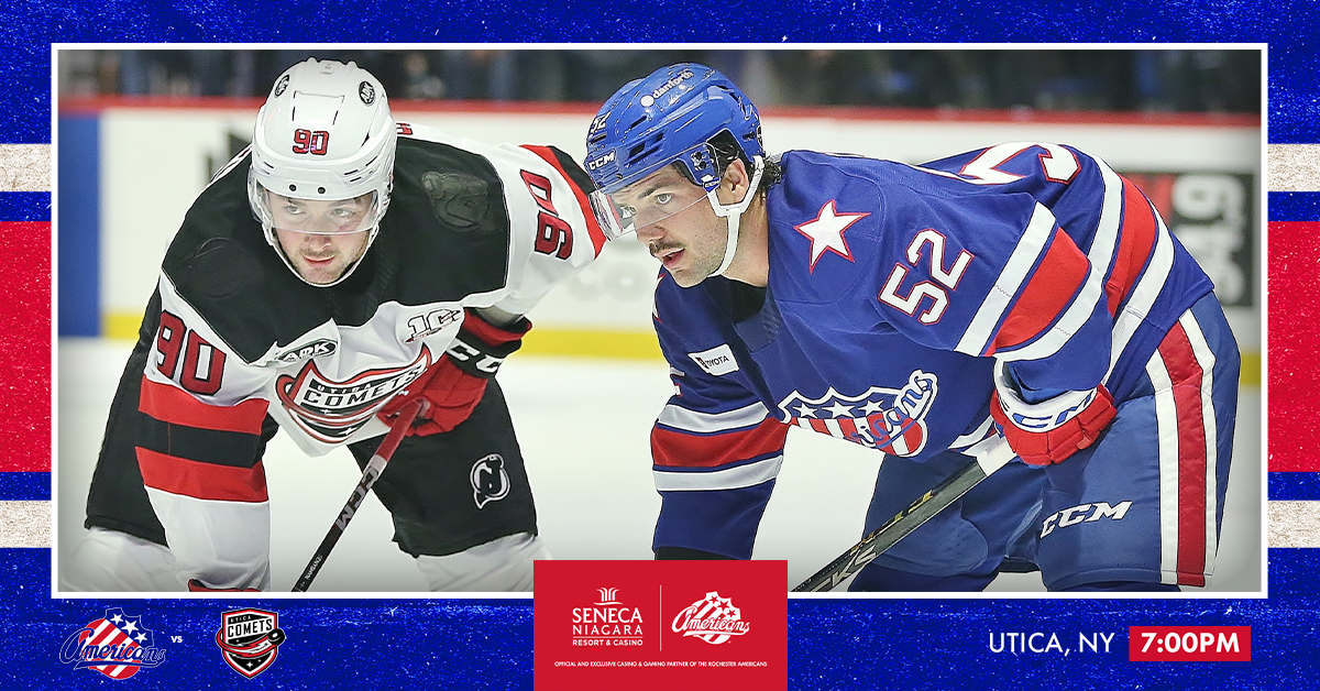 GAME PREVIEW: AMERKS LOOK FOR REDEMPTION TONIGHT IN UTICA | Rochester ...