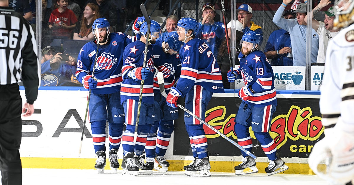 AMERKS REMAIN POSITIVE HEADING TO HERSHEY FOR GAME 5 | Rochester Americans