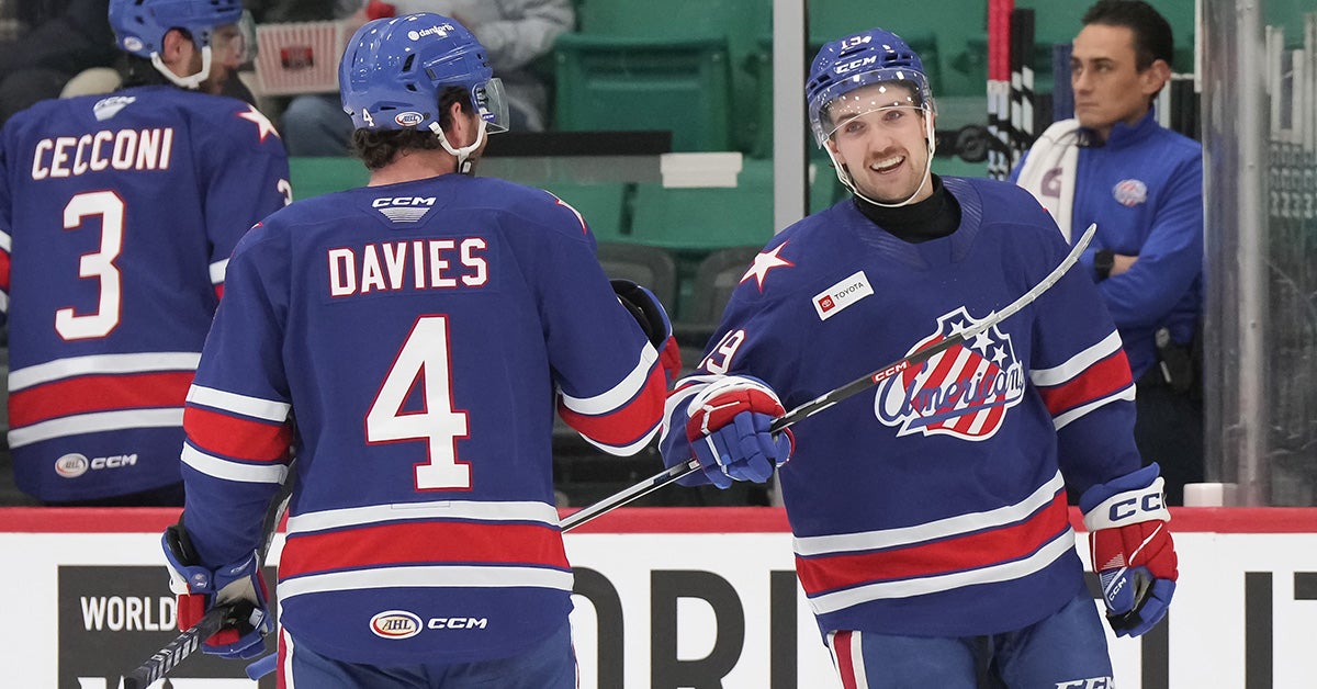 SLAGGERT ‘USING EVERY DAY TO GET BETTER’ | Rochester Americans