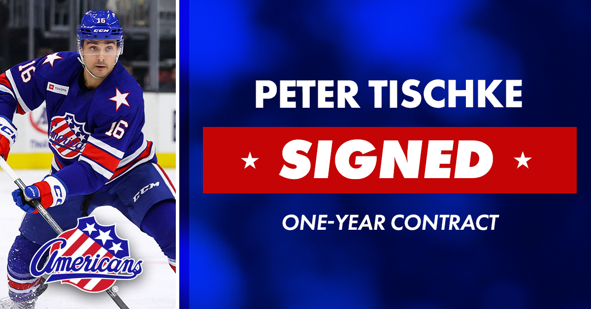 TISCHKE RETURNS TO AMERKS ON ONE-YEAR AHL CONTRACT | Rochester Americans