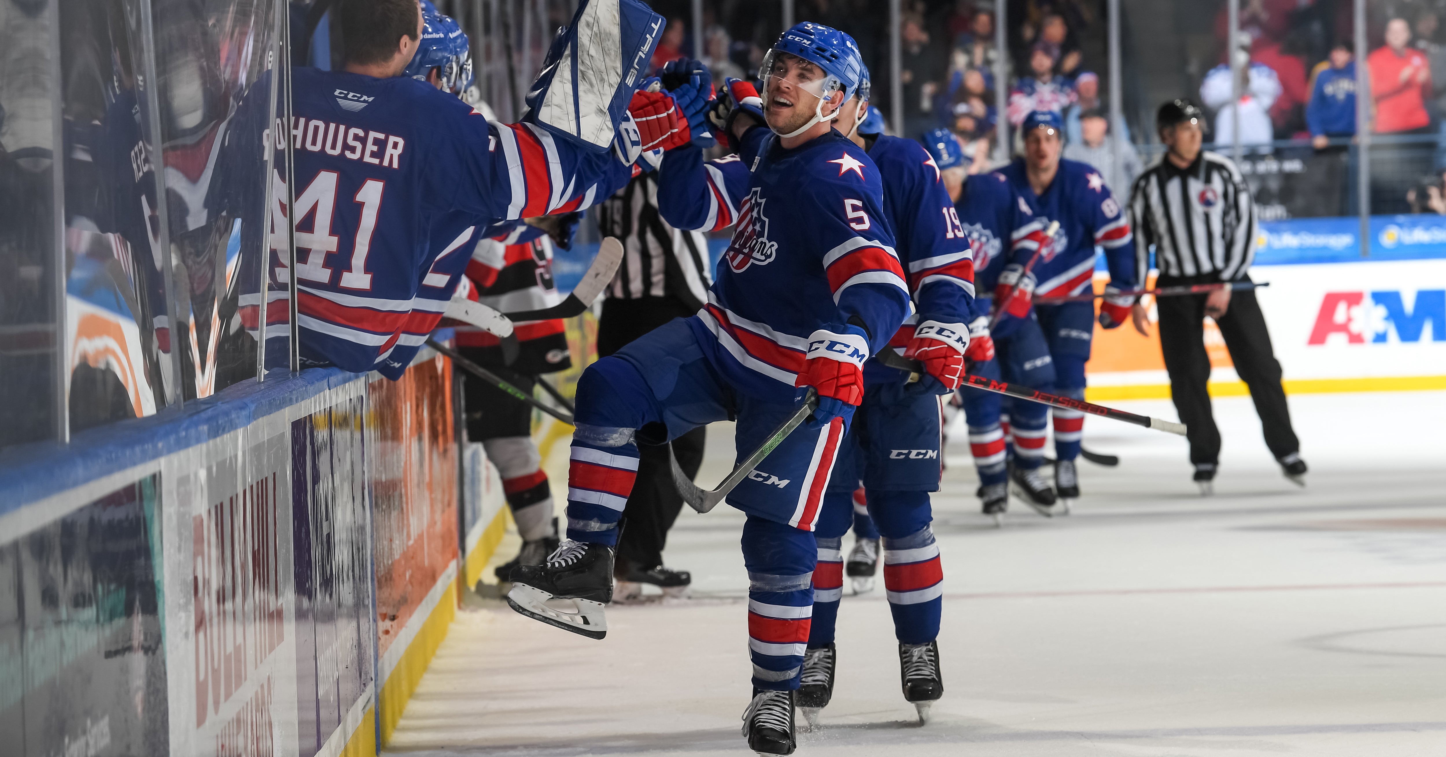 AMERKS COMEBACK IN DRAMATIC FASHION TO TAKE GAME 1 FROM SENATORS IN ...