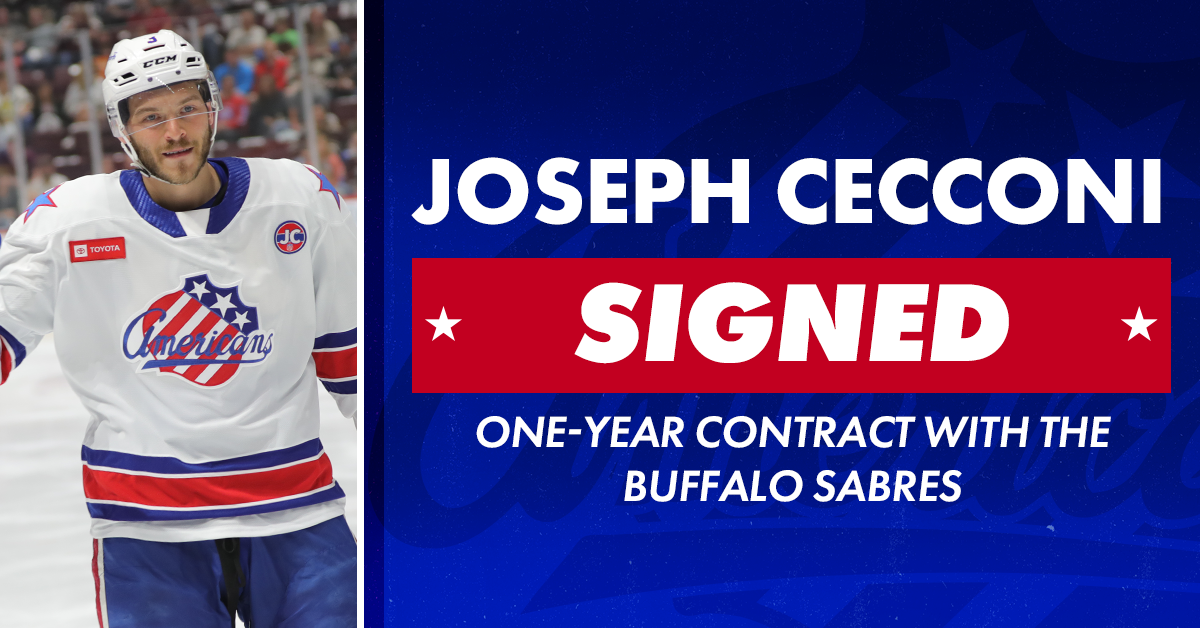 SABRES SIGN CECCONI TO ONE-YEAR DEAL | Rochester Americans