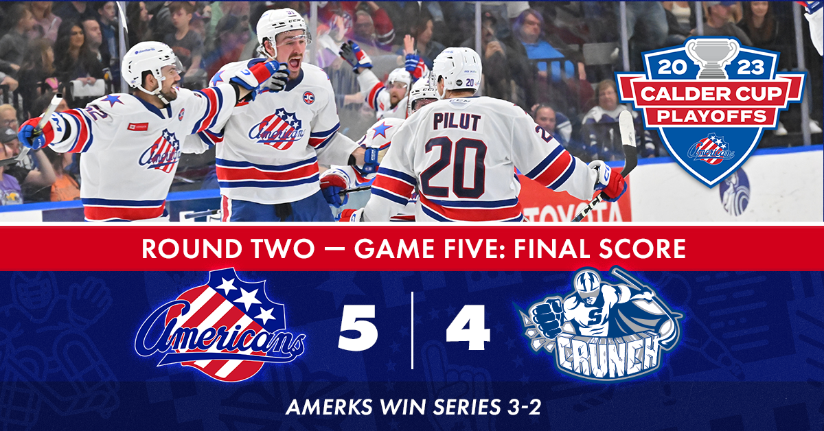 AMERKS COMPLETE SERIES COMEBACK WITH OVERTIME WIN IN GAME 5 | Rochester ...
