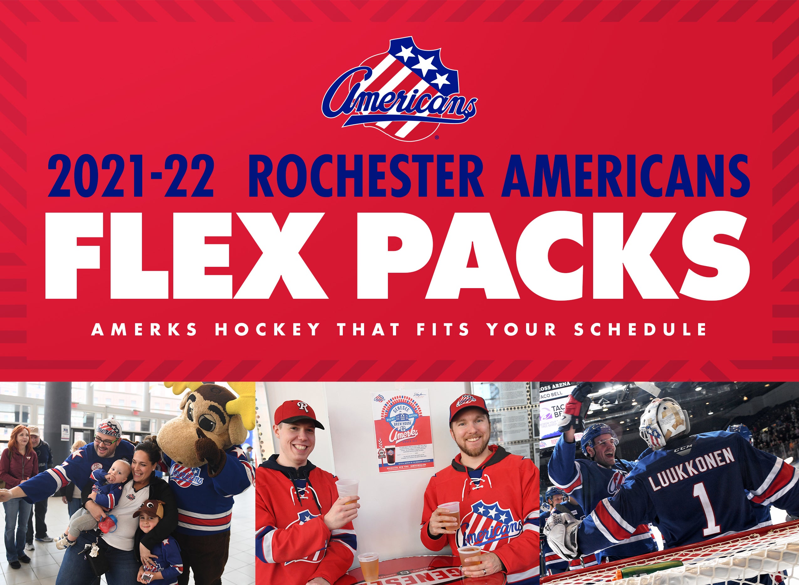 Flex Packs | Rochester Americans