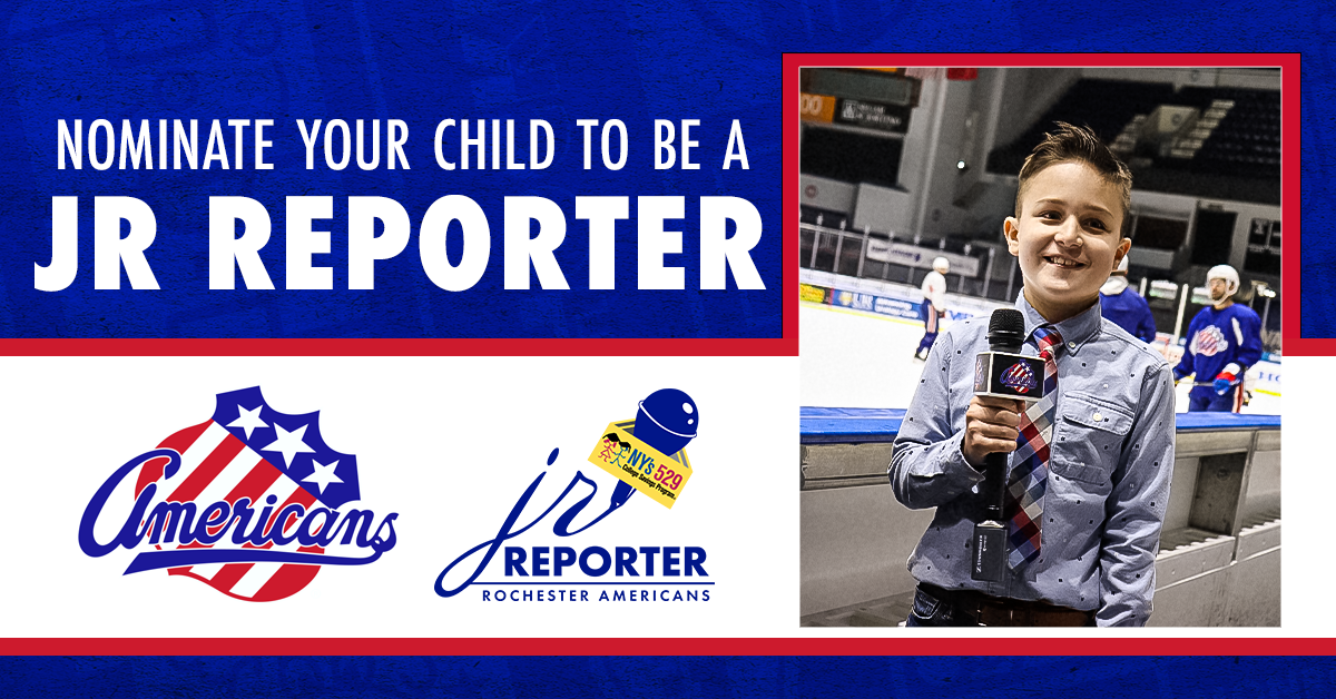 Jr. Reporter | Rochester Americans