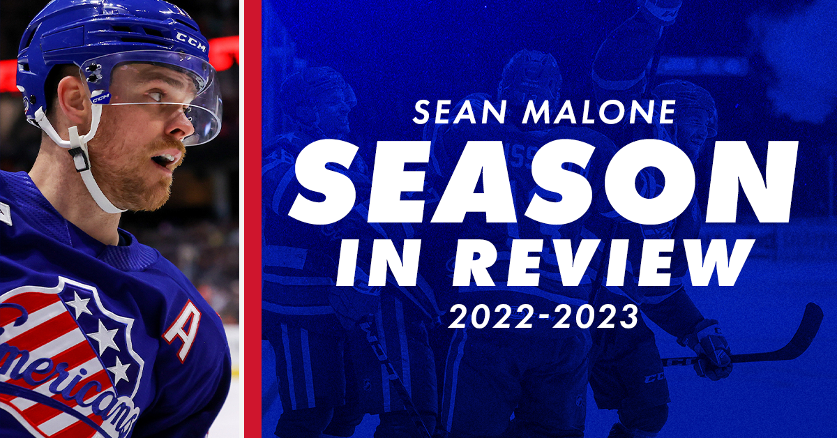 SEAN MALONE: SEASON IN REVIEW | Rochester Americans