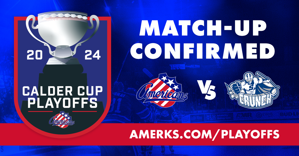 AMERKS TO FACE CRUNCH IN NORTH DIVISION SEMIFINALS OF 2024 CALDER CUP ...