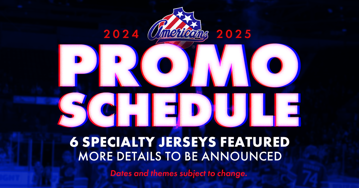 AMERKS ANNOUNCE 2024-25 PROMOTIONAL SCHEDULE | Rochester Americans AMERKS ANNOUNCE 2024-25 PROMOTIONAL SCHEDULE | Rochester Americans