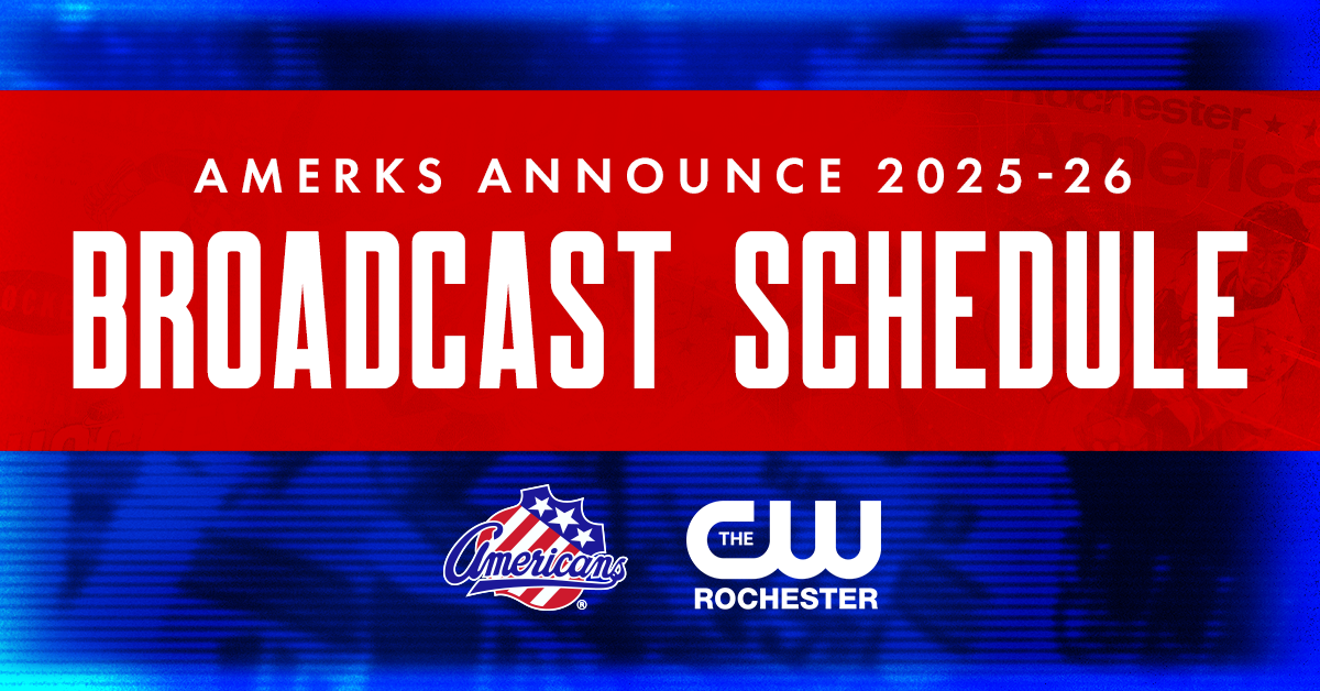 AMERKS ANNOUNCE TELEVISION BROADCAST SCHEDULE FOR 70th ANNIVERSARY ...