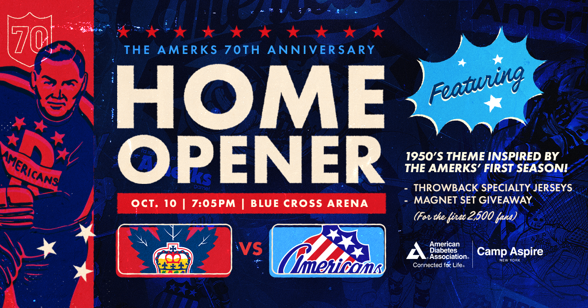 GAME PREVIEW: AMERKS OPEN 70TH SEASON AGAINST MARLIES ON HOME ICE ...