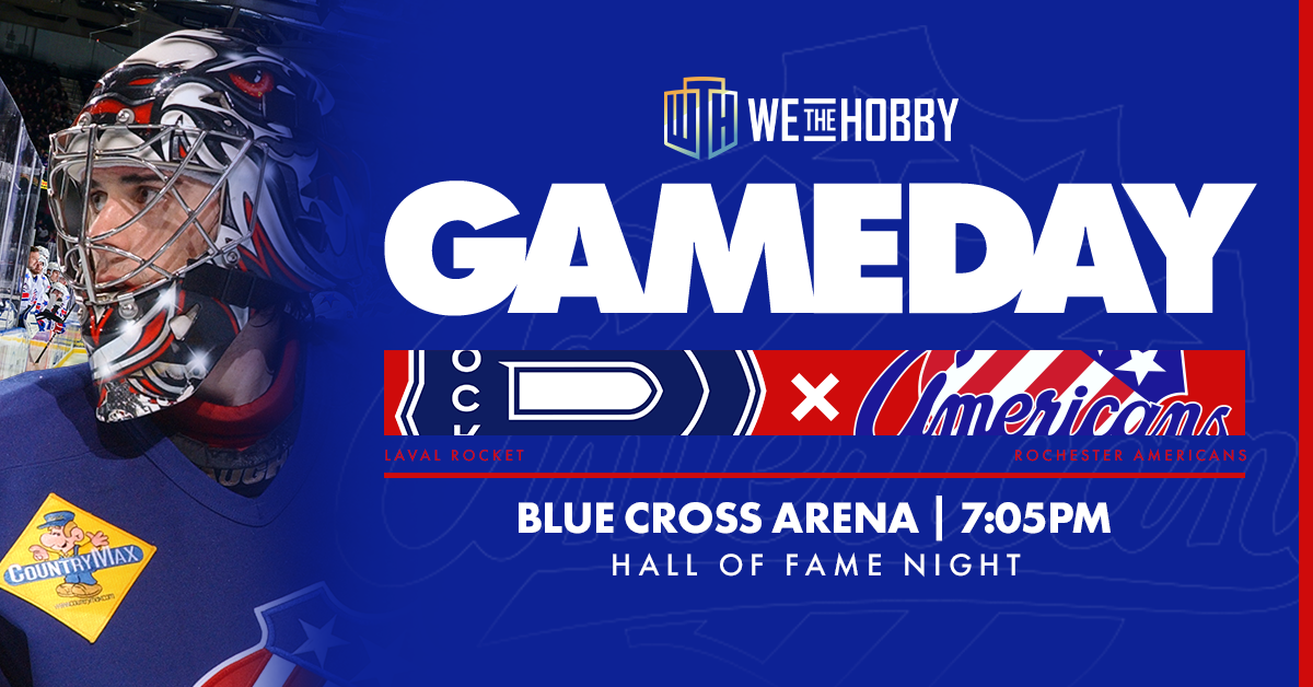 GAME PREVIEW: AMERKS HOST ROCKET ON HALL OF FAME NIGHT | Rochester Americans