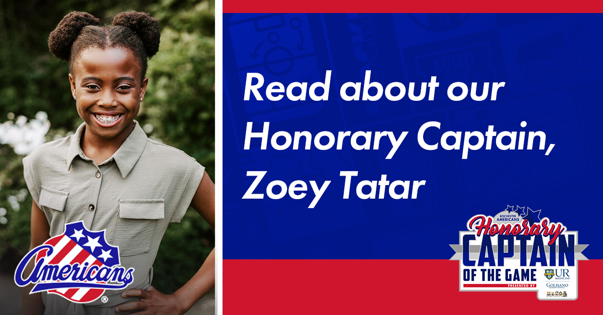 Honorary Captain of The Game | Rochester Americans